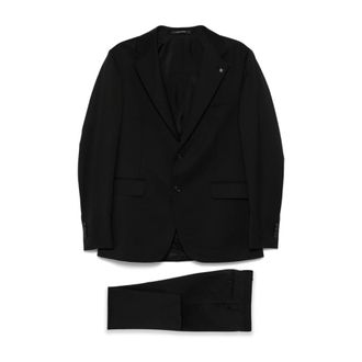 Tagliatore Einreihiger Anzug - - Suits - Herren - Schwarzk - M