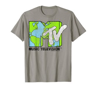 Giesswein World Map Print Logo T-Shirt