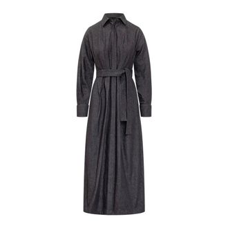 Max Mara Femme, Robes, Bleu, Taille: 40 FR Aller Chemise Dress