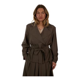 PESERICO Damen, Jacken, Braun, 2XLGr&ouml;&szlig;e