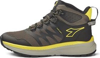 Utility Diadora Diadora Utility Mixte Freedom Mid O6 SR Chaussure de Protection Incendie et de sécurité, Brown Gray Yellow Utility, 40 EU