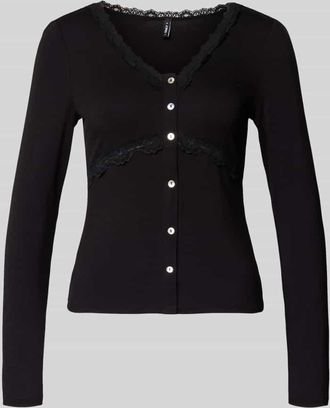 Only Slim Fit Langarmshirt aus Viskose-Mix Modell SINI