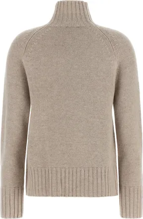 Max Mara Wool and Cashmere Blend Sweater - Beige