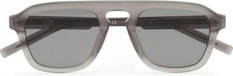 Kaleos Femme, Accessoires, Gris, Taille: 51 MM Crowne 003 Lunettes de soleil