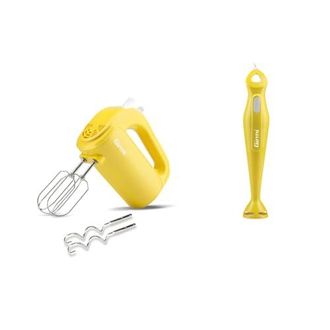 Girmi SB02 Elektrischer Handmixer, 170 W + Girmi MX01 Stabmixer, 250 W