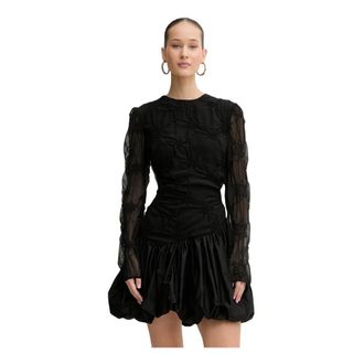 Stine Goya Ppy2-Sud03R Kleid - - Dresses - Damen - Schwarzk - XS