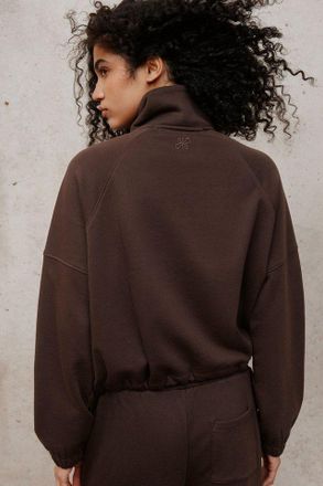 Next Sweatshirt Sweatshirt mit viertellangem Rei&szlig;verschluss (1-tlg)