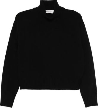 Ermanno Scervino pull à col roulé - Noir