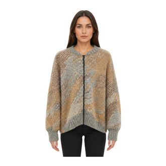 Nenette Cardigan - - Knitwear - Damen - Mehrfarbig - S