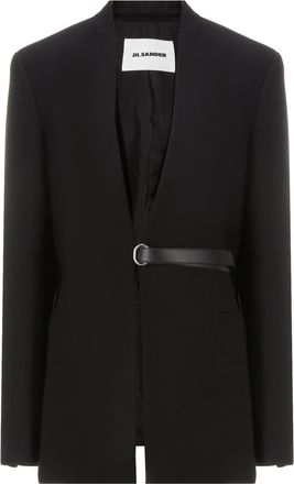 Jil Sander Veste tailleur en laine vierge