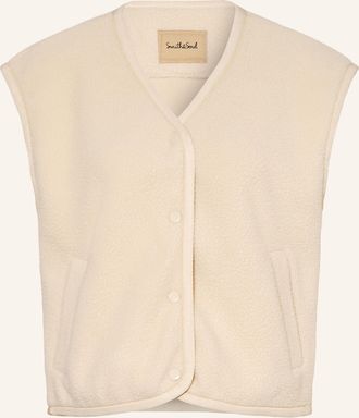 Smith & Soul Fleeceweste weiss