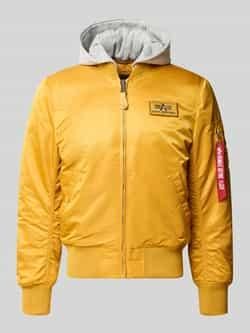 Alpha Industries Regular Fit Bomberjacke mit Kapuze