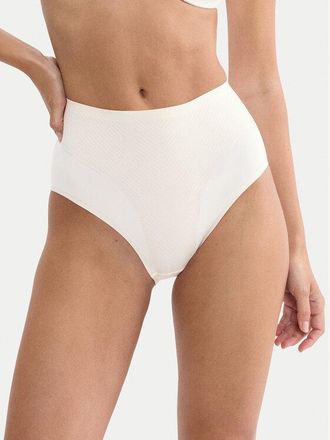 Triumph Klassischer Damenslip mit hoher Taille Make Up Illusion 10224802 Creme
