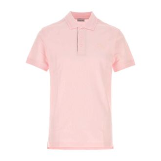 Burberry Homme, Tops, Rose, Taille: XL Polo en coton
