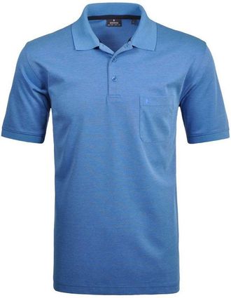Ragman Poloshirt Herren Poloshirt Baumwolle Softknit-Polo