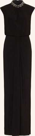 Adrianna Papell Abendkleid Aus Jersey Mit Schmucksteinen schwarz