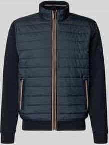 Bugatti Sweatjacke mit Label-Detail