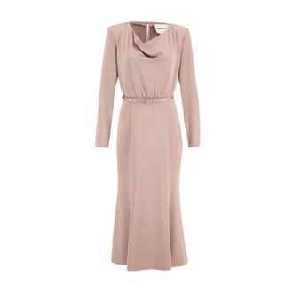 Roland Mouret Damen, Kleider, Beige, LGr&ouml;&szlig;e