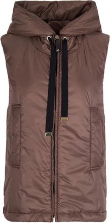 Max Mara Femme, Vestes, Brun, Taille: 34 FR Greengo Gilet