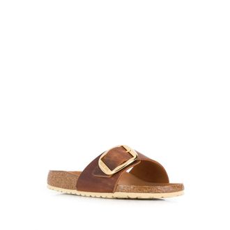Birkenstock Madrid Oiled Sandals - Brown