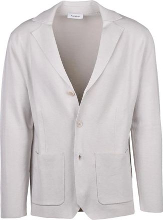 KANGRA Homme, Vestes, Beige, Taille: 2XL Giacca in maglia