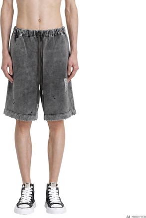 Miharayasuhiro Bleached Sweat Shorts