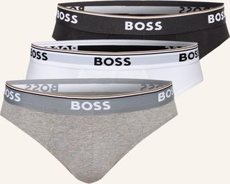 HUGO BOSS 3er-Pack Slips weiss