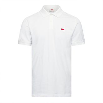 Levi's Housemark Poloshirt f&uuml;r Herren, Schmal (Leuchtend Wei&szlig;)