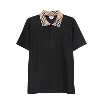 Burberry Homme, Tops, Bleu, Taille: XL T-shirts et Polos Burberry