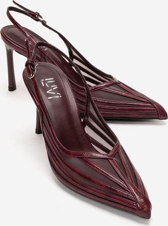 Prologue Eleana Slingback Mesh Stiletto-Pumps
