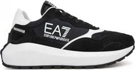 Emporio Armani Emporio Armani Chaussures de sport, noir et blanc, design classique avec logo, Noir, 42.5 EU