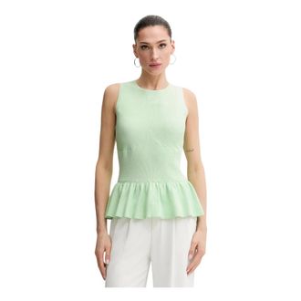 Karl Lagerfeld &Auml;rmelloses Oberteil - - Tops - Damen - Gr&uuml;n - XS