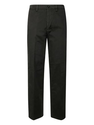 Department Five pantalon chino &agrave; plis marqu&eacute;s - Noir