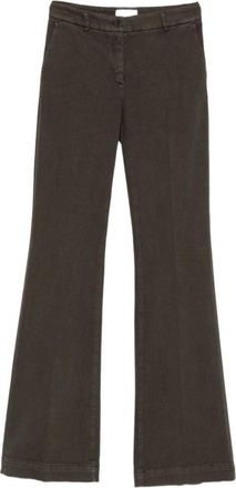 Via Masini 80 Schlaghosen - - Trousers - Damen - Braun - 3XL