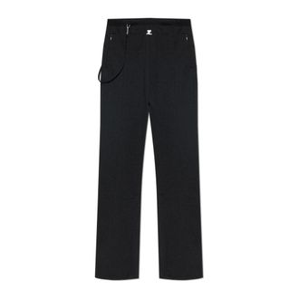Courr&egrave;ges Hose mit Logo - - Trousers - Herren - Schwarzk - M