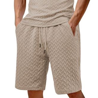 Generic Short d&eacute;t&eacute; pour homme - Short de plage chino d&eacute;contract&eacute; - Couleur unie - Confortable - Respirant - Streetwear tendance - Pantalon de vacances respira