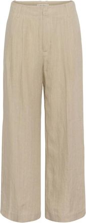 Part Two Femme, Pantalons, Beige, Taille: 46 FR Wide Pantalons