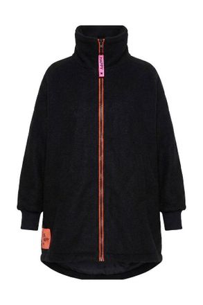 Angel Of Style Outdoorjacke Wolljacke Stehkragen Raglan-Langarm