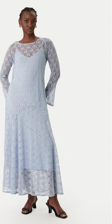 Vero Moda Sommerkleid Loulou 10346192 Himmelblau Loose Fit