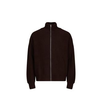 Bellerose Pull droit c&ocirc;tel&eacute; &agrave; maille c&ocirc;tel&eacute;e de laine m&eacute;rinos