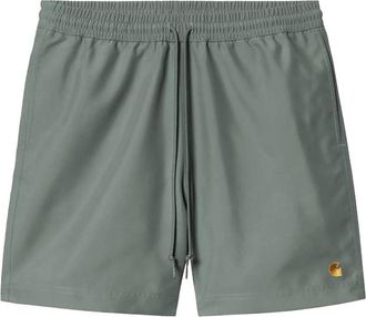 Carhartt Work in Progress Chase Drawstring Embroidered Logo Swim Shorts