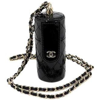 Chanel &Eacute;tui &agrave; rouge &agrave; l&egrave;vres Pre-owned - Femme - Pre-owned - Noir - Taille: ONE Size