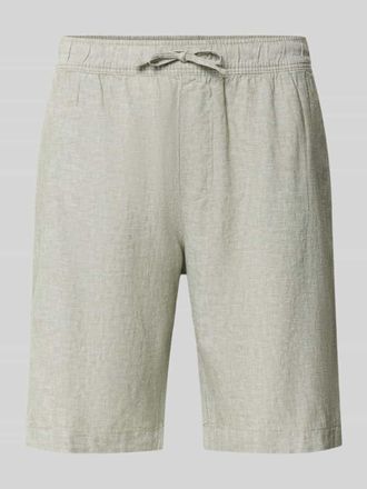 Mc Neal Shorts aus Leinen-Baumwoll-Mix mit elastischem Bund