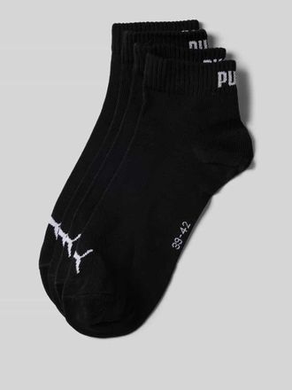 Puma Socken mit Label-Details im 4er-Pack
