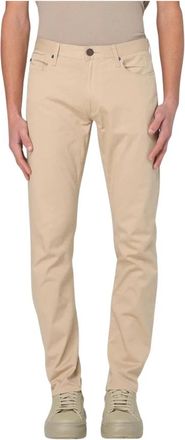 Emporio Armani Homme, Pantalons, Beige, Taille: W30 Jean Slim Fit Moderne