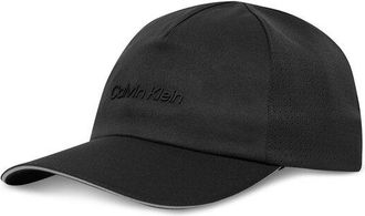 Calvin Klein Cap Micro Twill W Silicone Trucker LV04D5079G Schwarz