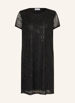 Darling Harbour Darling Harbour Mesh-Kleid Mit Pailletten schwarz