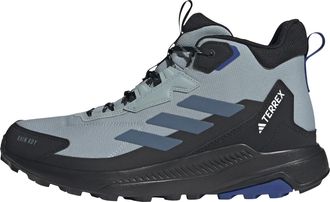 adidas Herren Terrex Anylander Mid RAIN.RDY Hiking Shoes Wanderschuhe, Magic Grey/Wonder Steel/semi Lucid Blue, 38 2/3 EU