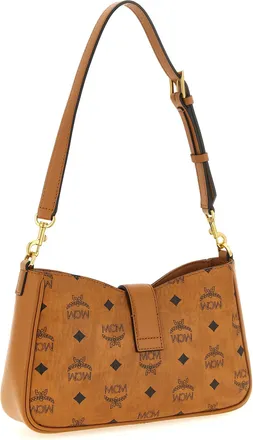 MCM Tracy Shoulder Bag - Brown