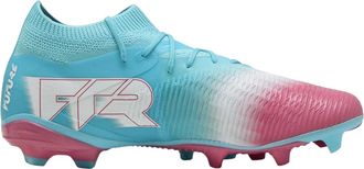 Puma Future 8 Match Fu&szlig;ballschuhe mit festem Boden f&uuml;r Herren (Blau/Wei&szlig;)